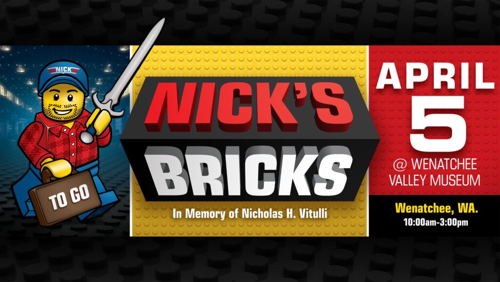 Nick’s Bricks Returns to the Wenatchee Valley on April 5, 2025 ...