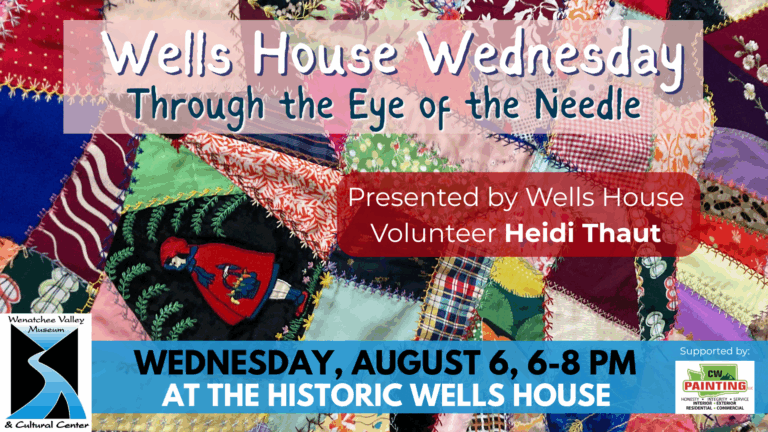 Wells House Wednesday - "Through the Eye of the Needle" with Heidi ...