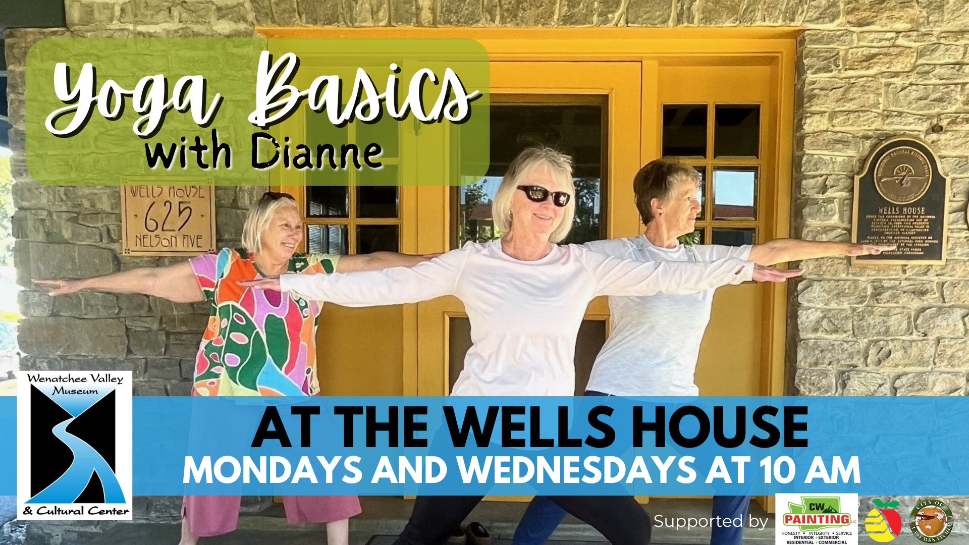 Yoga Basics with Dianne | Wenatchee Valley Museum & Cultural Center